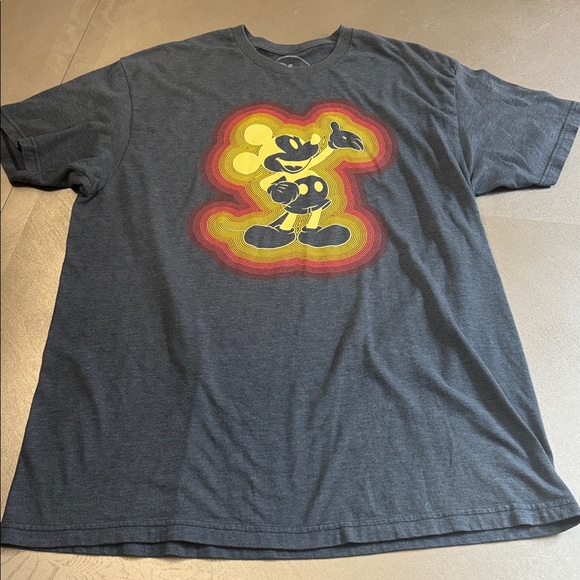 Disney | Shirts | Disney Navy Blue Graphic Tee With Mickey | Poshmark